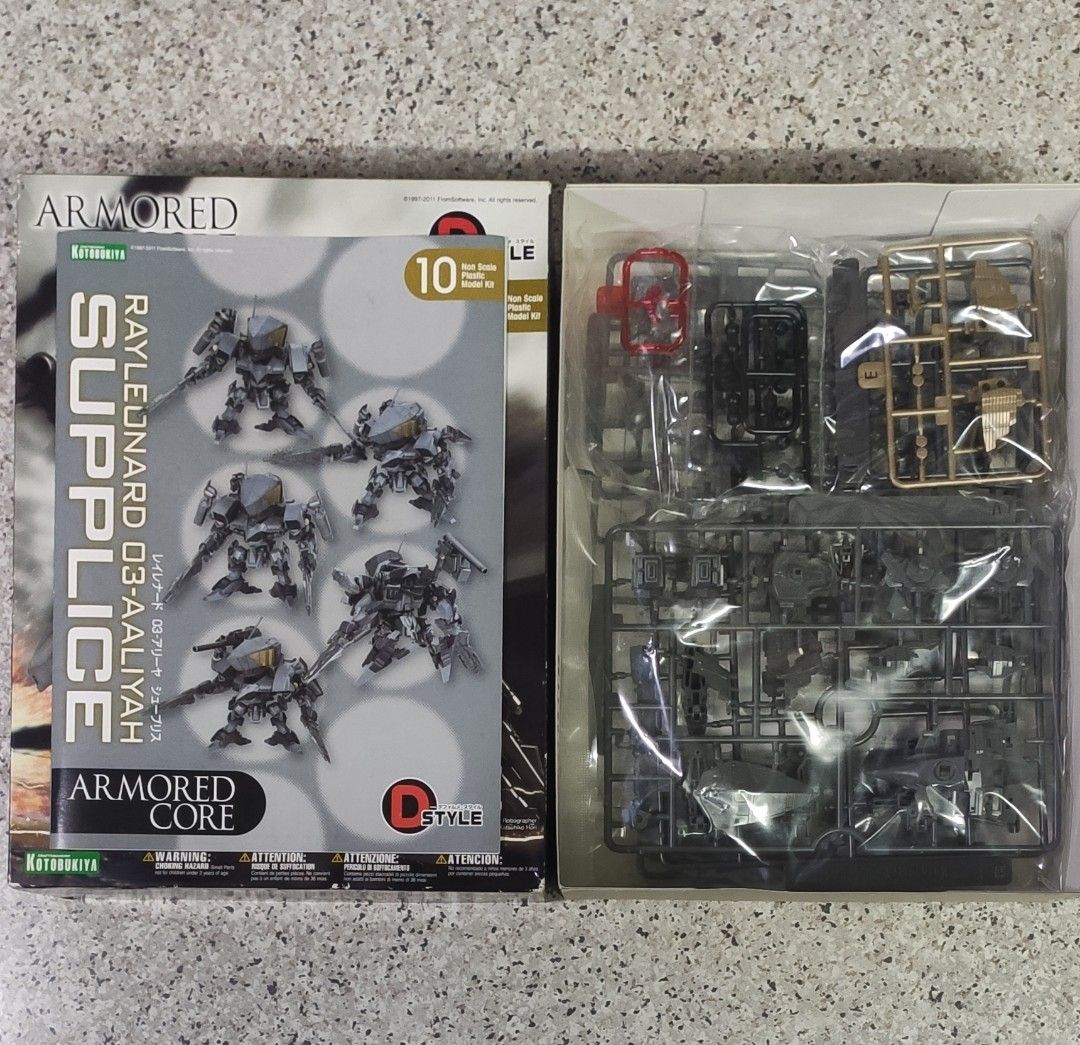 Kotobukiya Armored Core D-Style D10 Rayleonard 03-Aaliyah Supplice ...