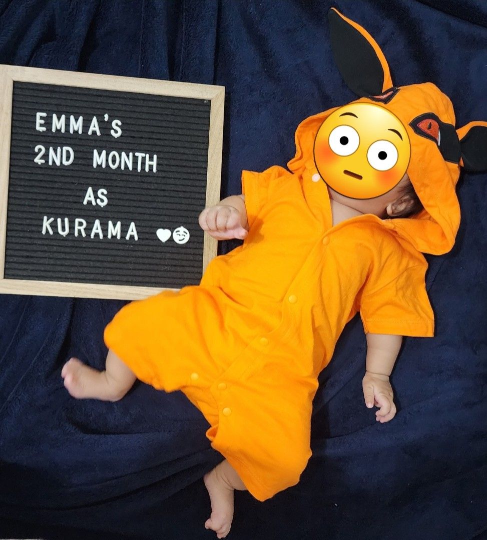 Kurama Costume Baby Milestone, Babies & Kids, Babies & Kids Fashion on ...