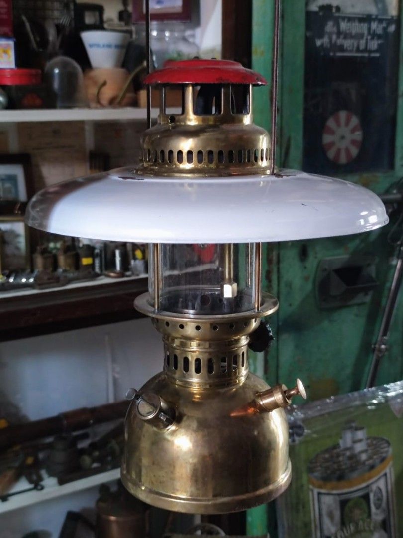 Lampu gaslin antik, Hobbies & Toys, Collectibles & Memorabilia, Vintage ...