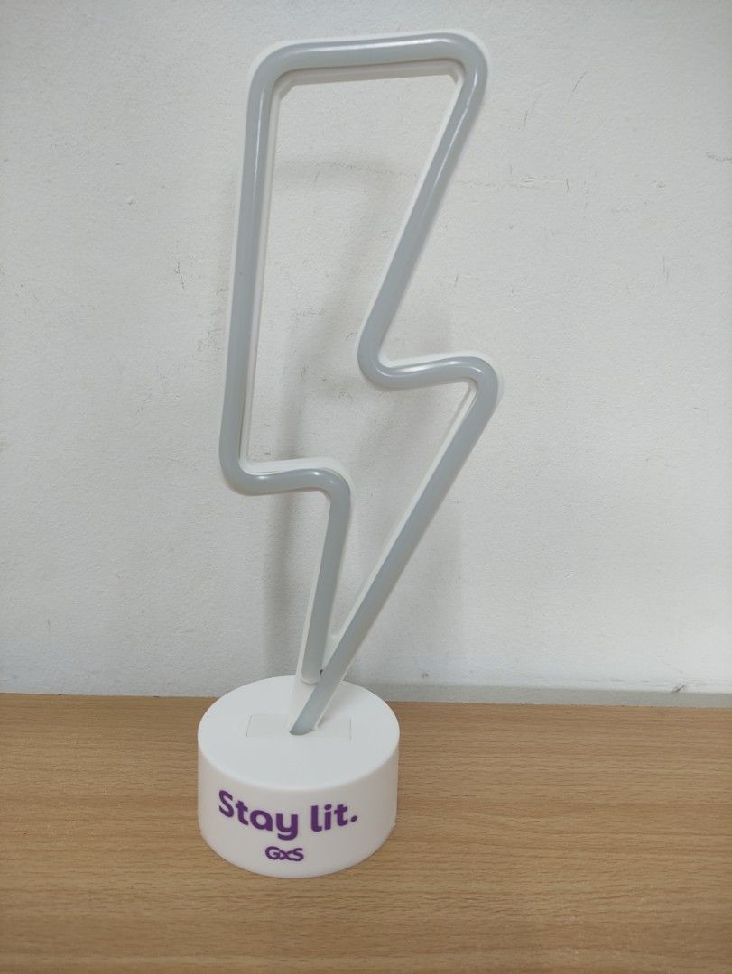 Led Neon light stand, Furniture & Home Living, Lighting & Fans ...