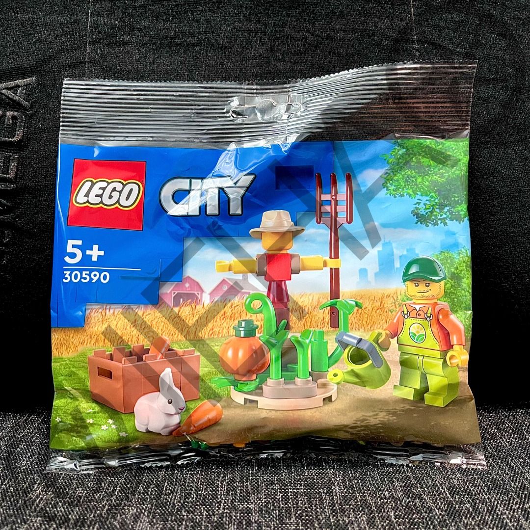 LEGO 30590 City Farm Garden & Scarecrow Polybag, Hobbies & Toys, Toys ...