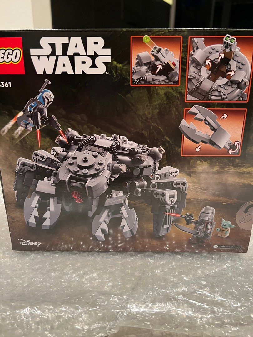 Lego Star Wars 75361 Mandalorian Spider Tank, Hobbies & Toys, Toys ...