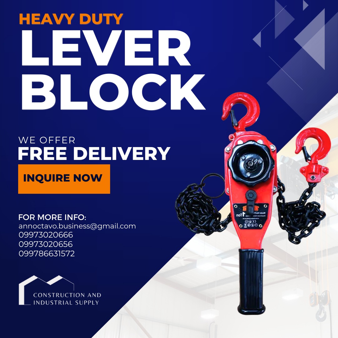 Lever Hoist | Lever Chain Hoist | Manual Hoisting | Material Handling ...