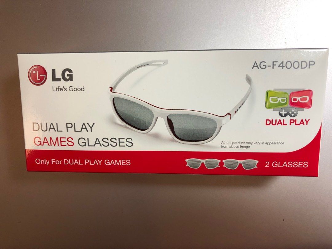 LG DUAL PLAY GAMES Glasses, TV & Home Appliances, TV & Entertainment ...