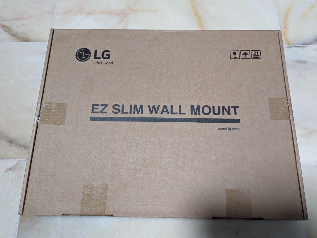 LG EZ Slim Wall Mount, TV & Home Appliances, TV & Entertainment, TV ...