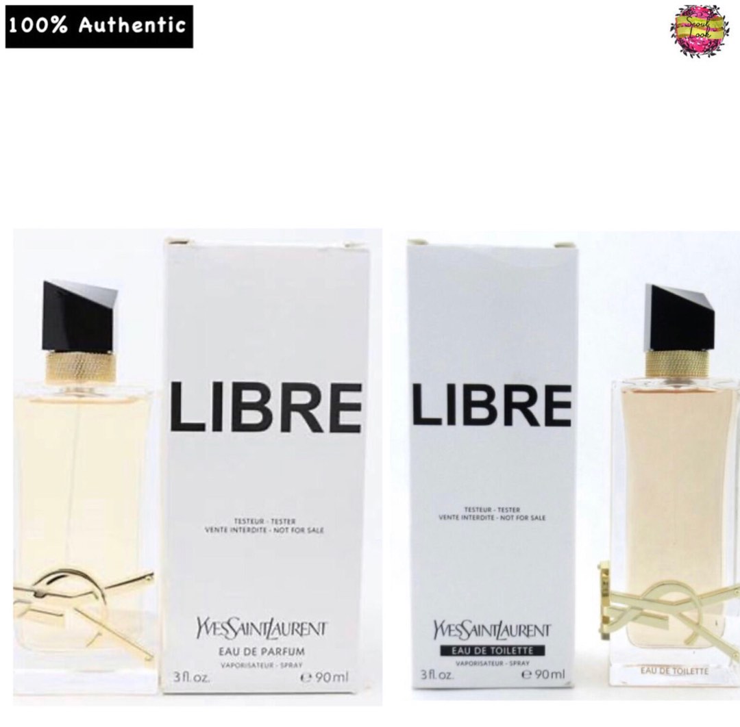 Libre EDP/EDT 90ml (Tester with Cap), Beauty & Personal Care, Fragrance ...