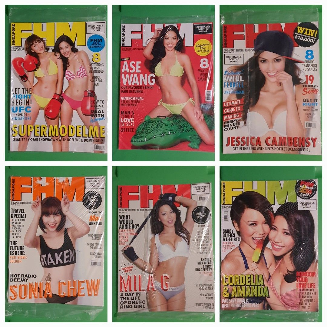 LIMITED FHM 2014 full set (Jan-Dec), Hobbies & Toys, Books & Magazines, Magazines on Carousell