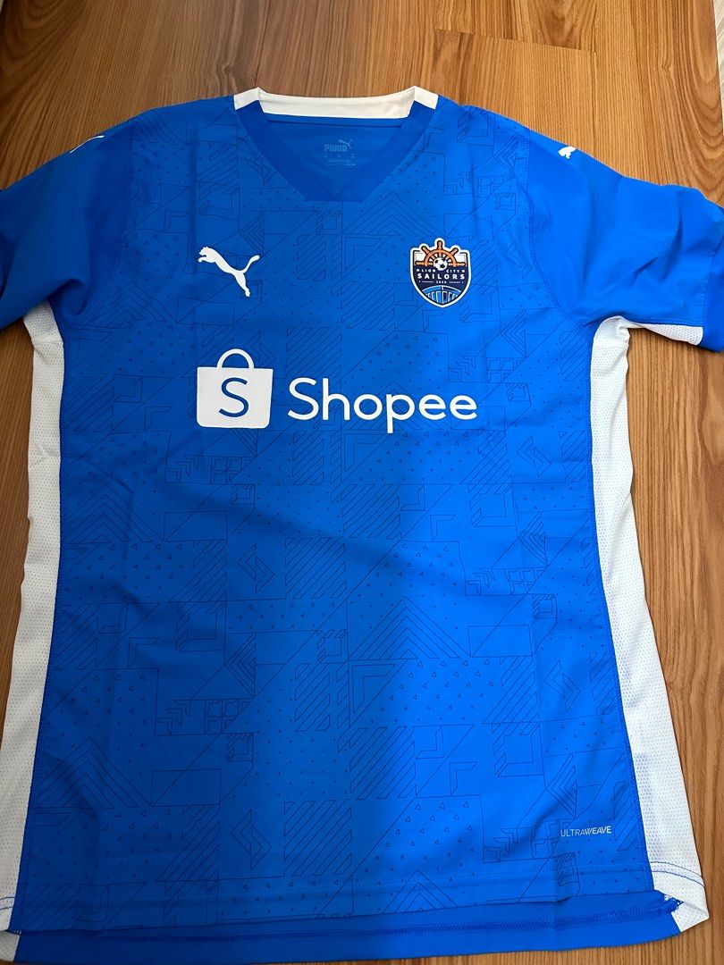 Lion City Sailors blue LCS away cup jersey 2023, Men's Fashion ...