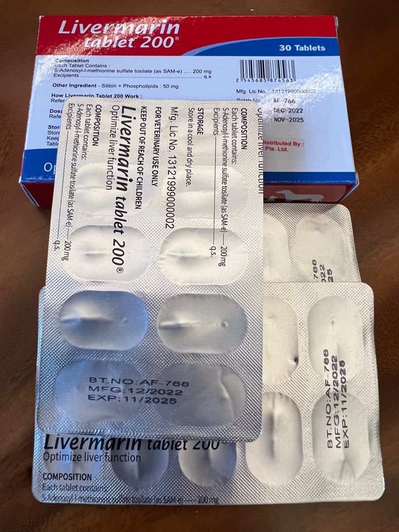 Livermarin tablet 200, Pet Supplies, Health & Grooming on Carousell