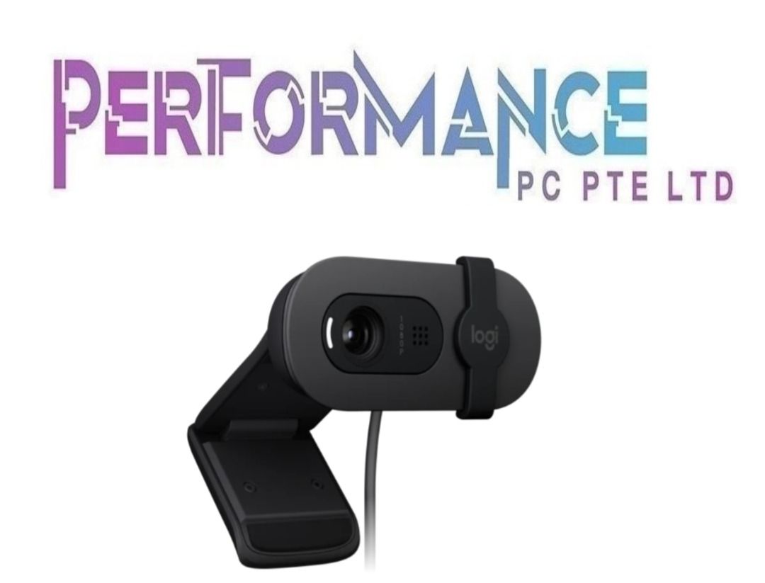 LOGITECH BRIO 105 Full HD 1080p business webcam with auto light balance ...