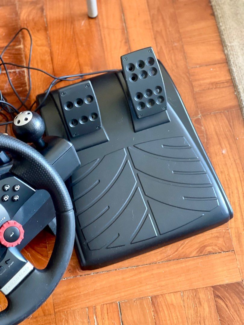 Logitech Driving Force GT Playstation 3 PS3 主機 手制 腳制 PC 打機賽車軚盤腳踏波棍 ...
