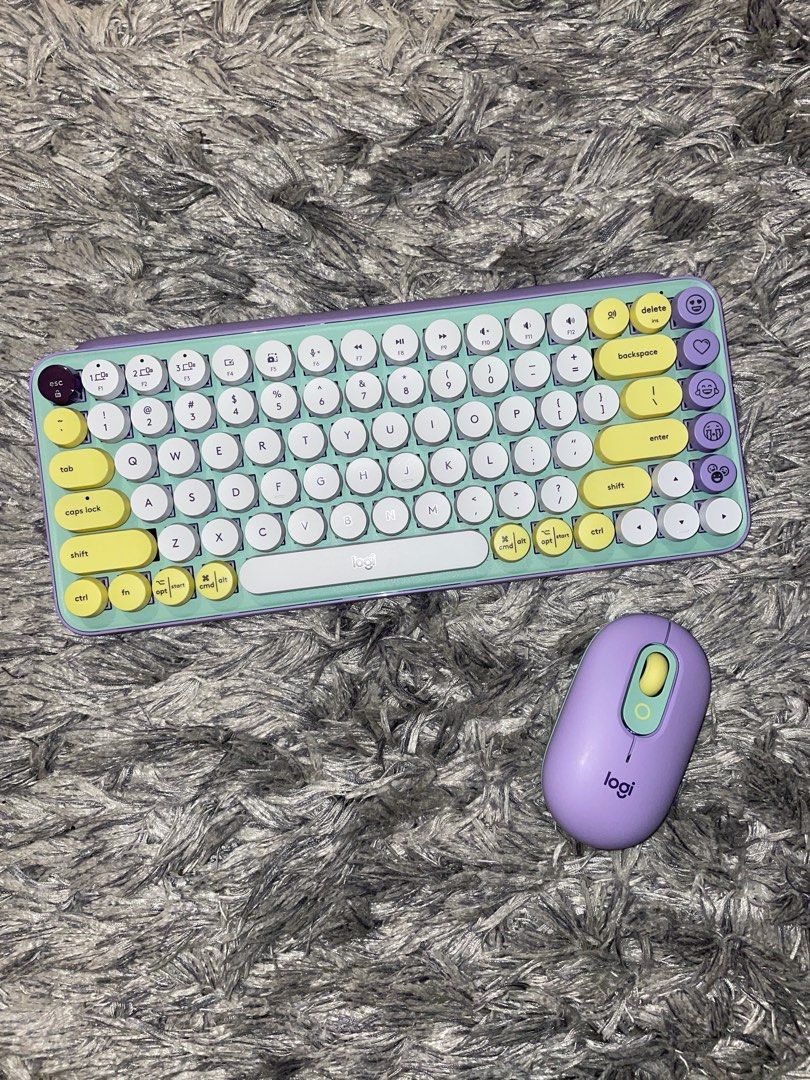 Logitech POP Keys Keyboard and Mouse, Computers & Tech, Parts ...