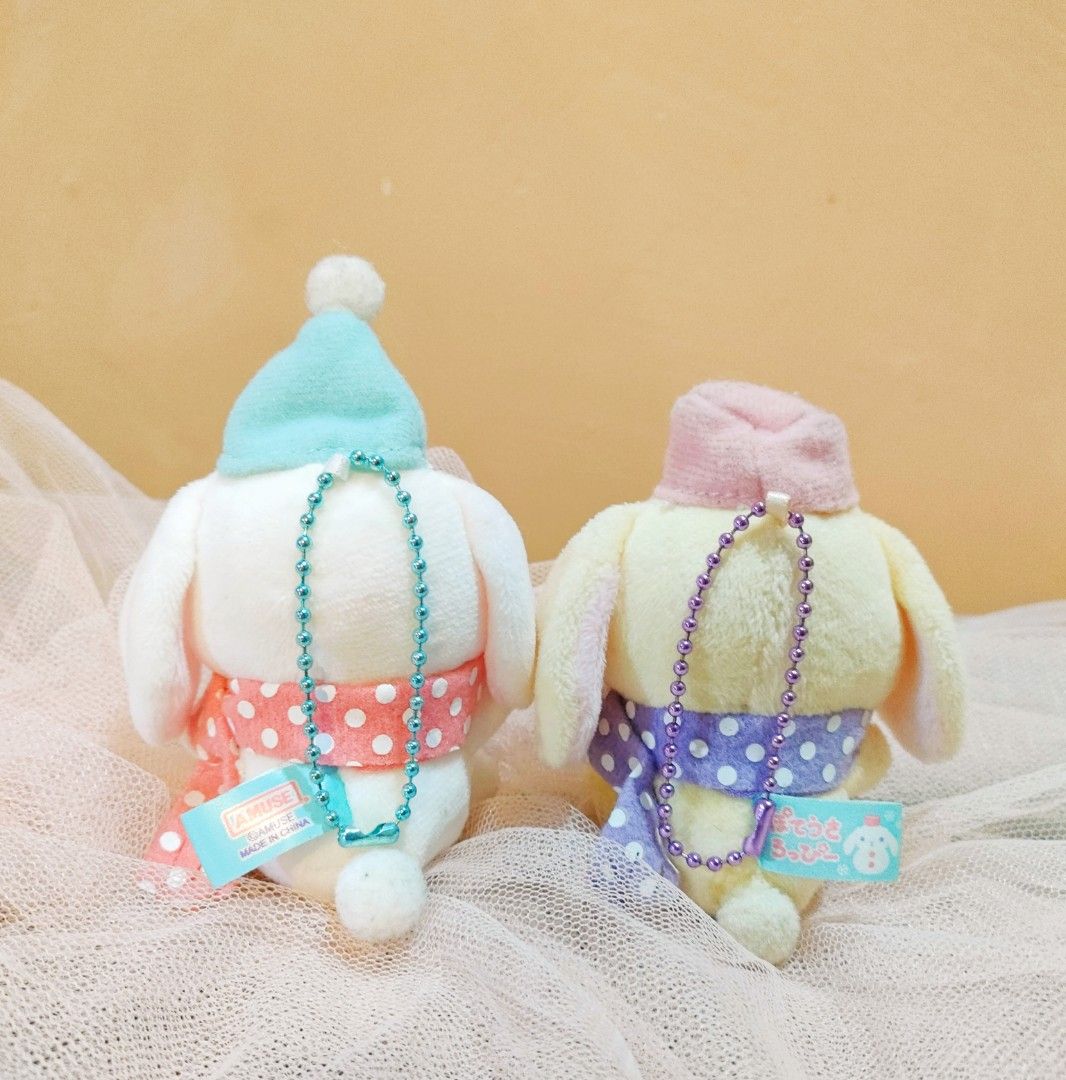 Loopy Bunny Charm Plush, Hobbies & Toys, Toys & Games on Carousell