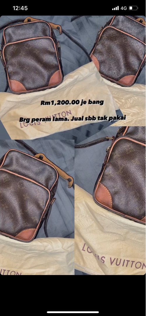 Louis Vutton, Men's Fashion, Bags, Sling Bags on Carousell