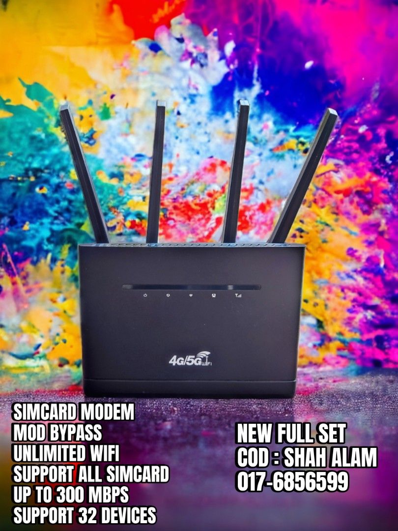 LTE CPE WU LINK SIMCARD MOD BYPASS MODEM ROUTER UNLIMITED WIFI HOTSPOT ...