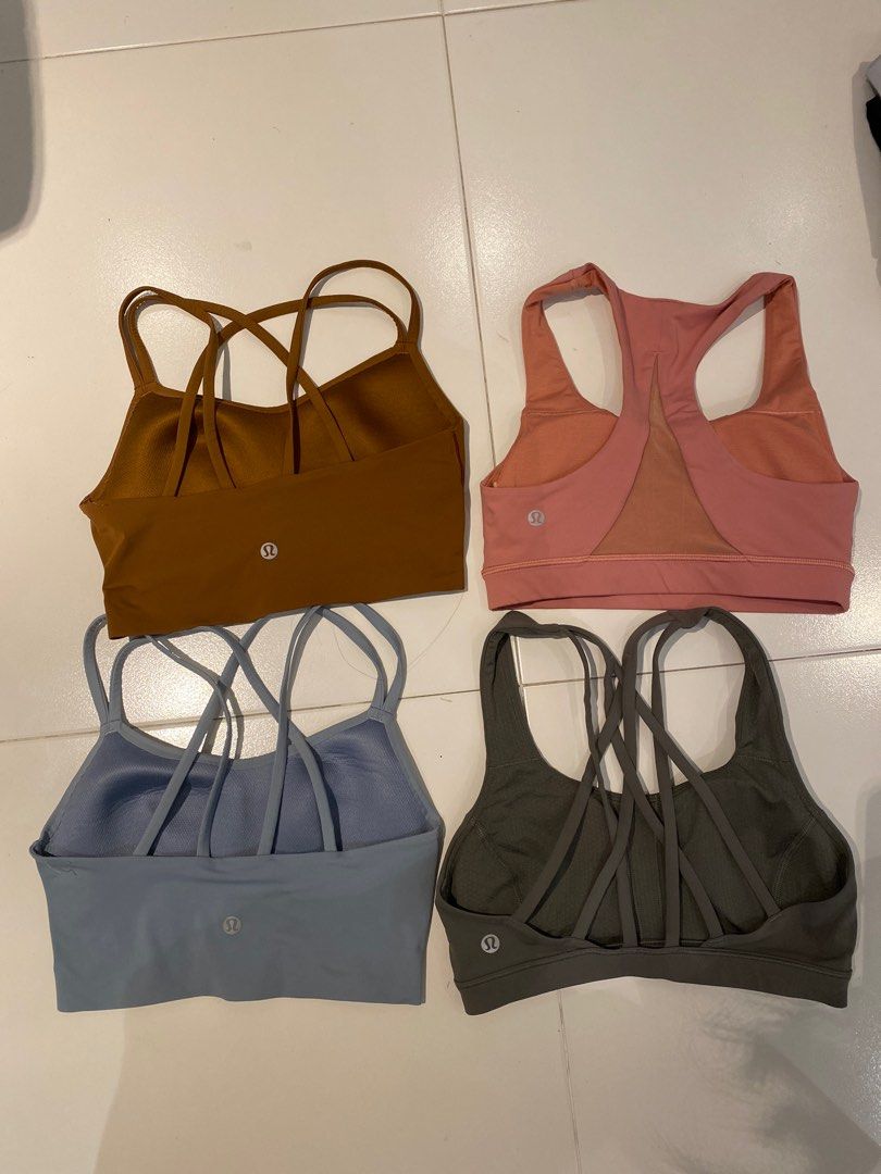 Lululemon bras, Women's Fashion, Activewear on Carousell