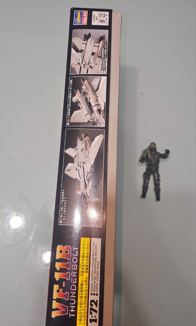 Macross/Robotech VF-11B Thunderbolt Macross Plus by Hasegawa scale ...