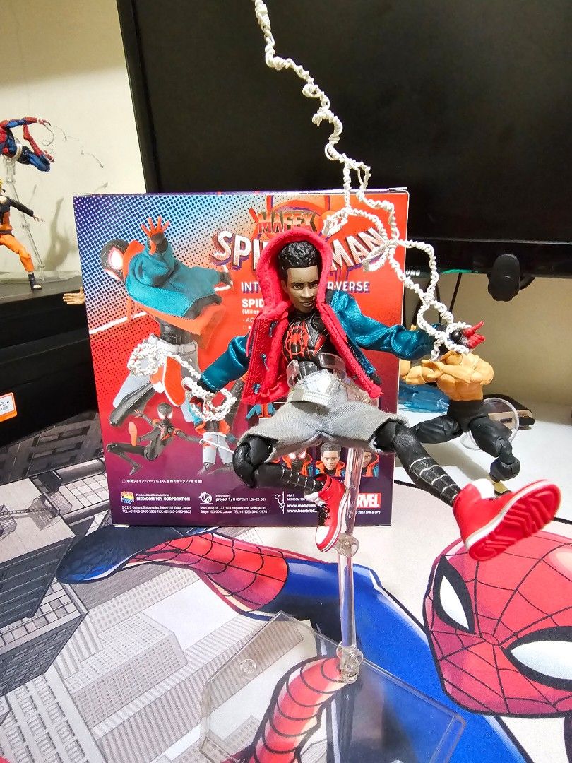 Mafex Miles Morales, Hobbies & Toys, Toys & Games on Carousell