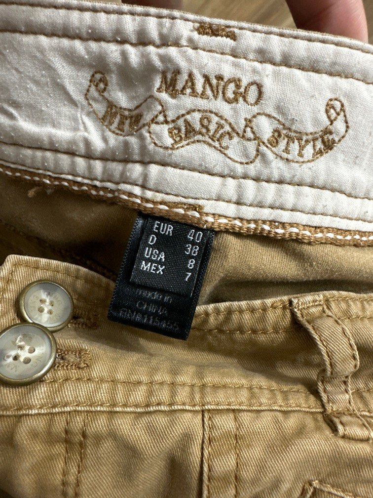 Mango cargo shorts, Women's Fashion, Bottoms, Shorts on Carousell
