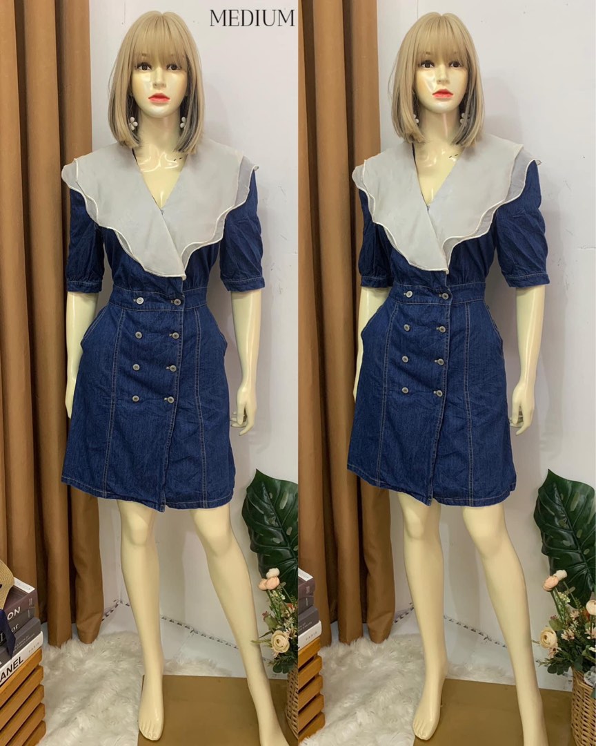 Maong dress, Women's Fashion, Dresses & Sets, Dresses on Carousell