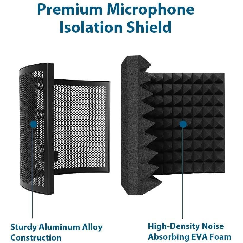 Maono S02 Isolation Shield Portable Vocal Booth VMI DIRECT, Audio ...