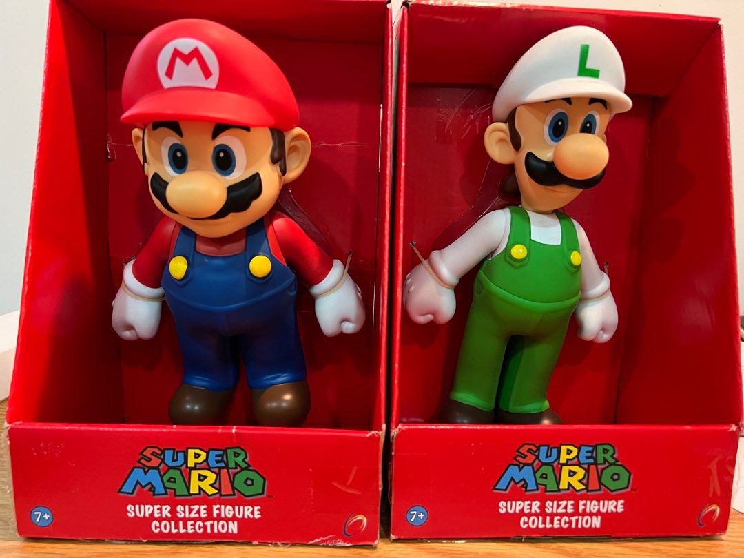 Mario and Luigi Super Size Figure Collection, Hobbies & Toys, Toys ...