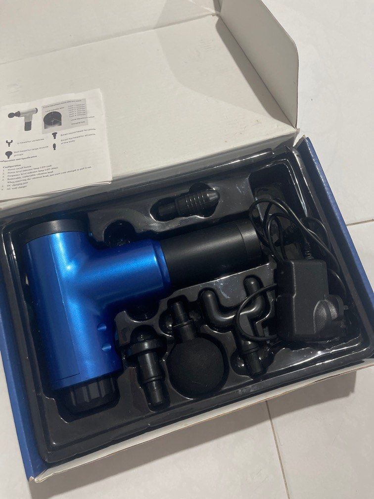 Massage gun giveaway, Health & Nutrition, Massage Devices on Carousell