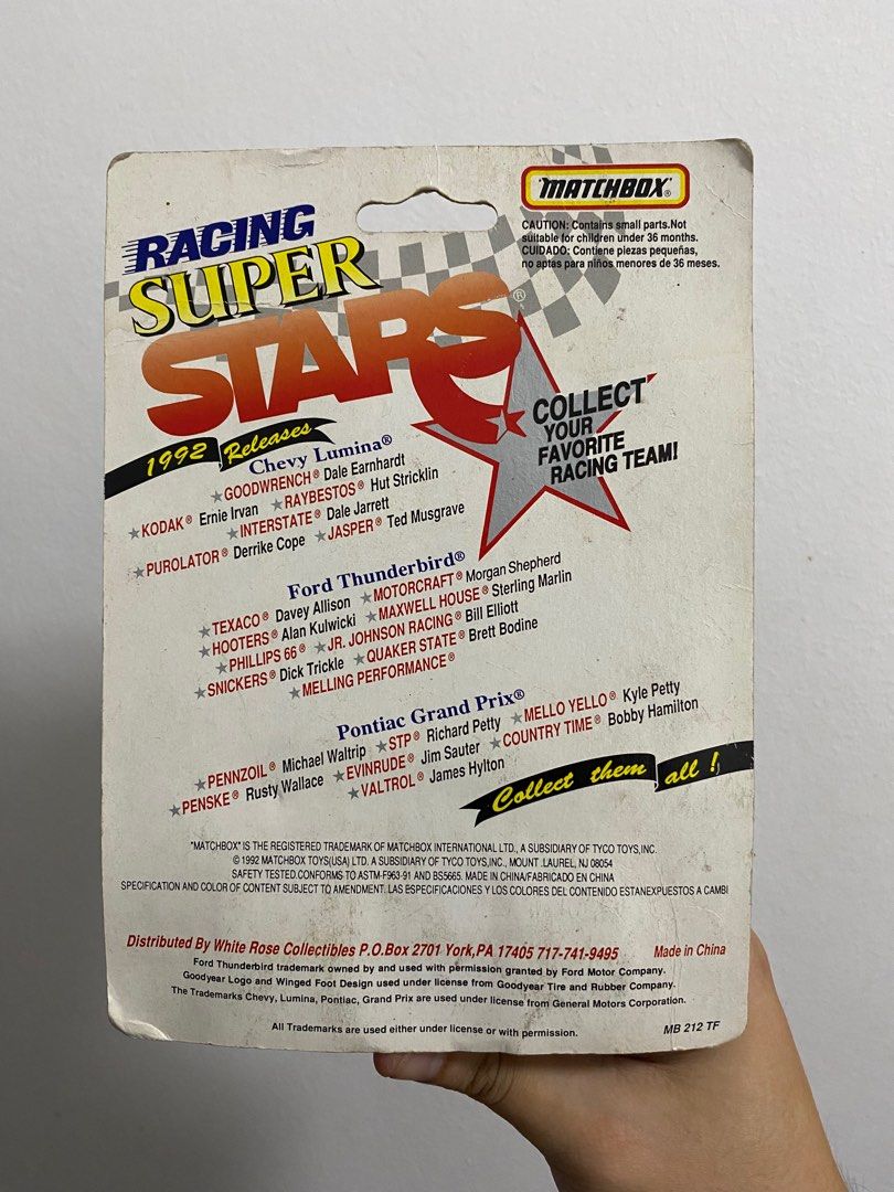 Matchbox Racing Super Stars, Hobbies & Toys, Toys & Games on Carousell