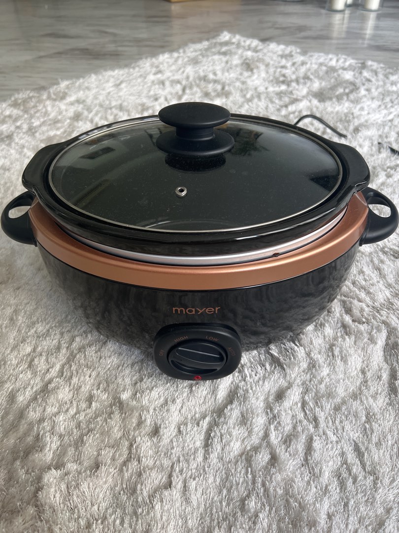 Mayer 6.5l Ceramic Slow Cooker - Never Used, TV & Home Appliances ...