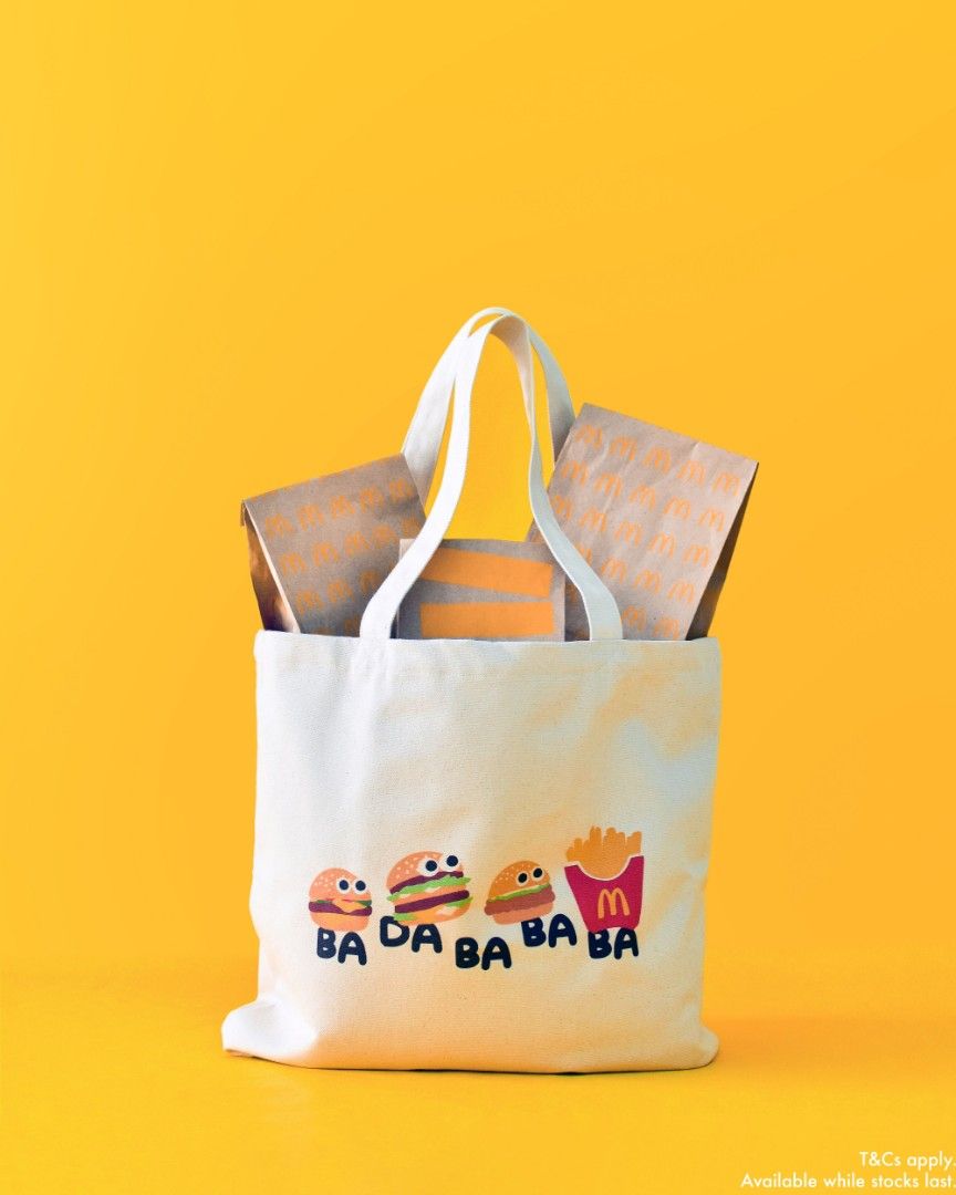 McDonald's Ba Da Bag, Women's Fashion, Bags & Wallets, Tote Bags on ...