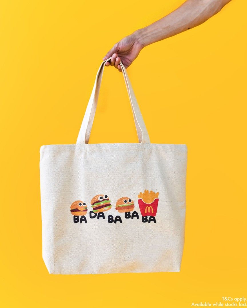 McDonald's Ba Da Bag, Women's Fashion, Bags & Wallets, Tote Bags on ...