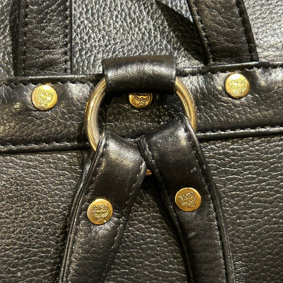 MCM Visetos Germany Classic Leather Backpack, Luxury, Bags & Wallets on ...
