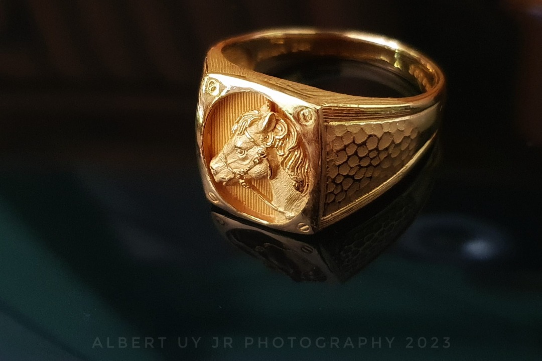 Men's Ring | Stamped PRIMA 24K with serial number, Men's Fashion ...