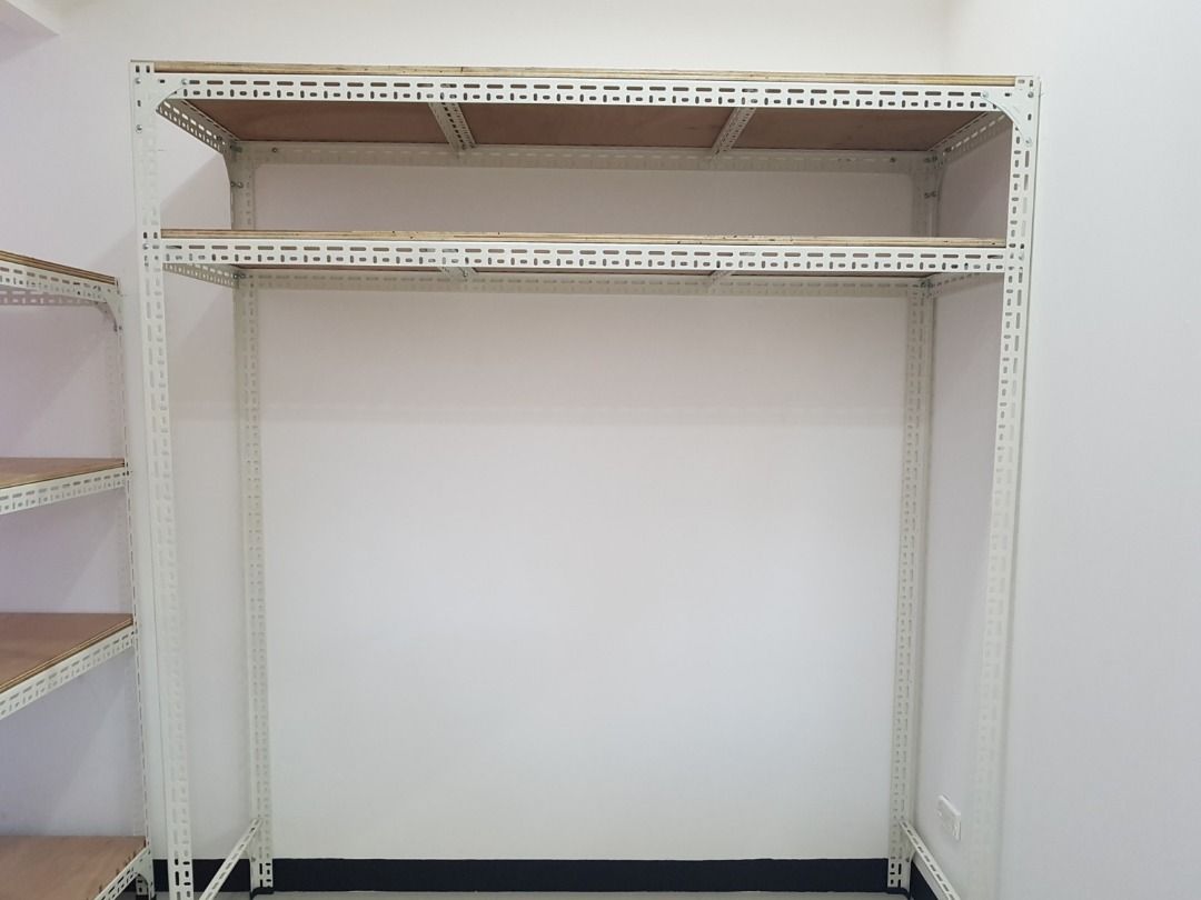 Metal Frame Slotted angle Rack - powder coated, Furniture & Home Living ...