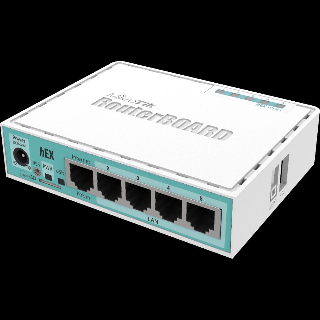 MIKROTIK ROUTER HEX RB750GR3, Computers & Tech, Parts & Accessories ...