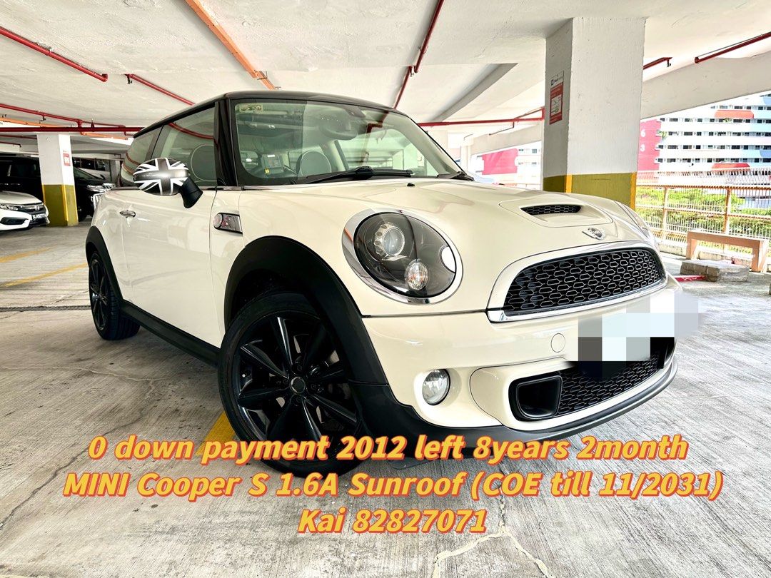 MINI Cooper S Coupe MINI Cooper S 1.6A Sunroof (COE till 11/2031) Auto ...