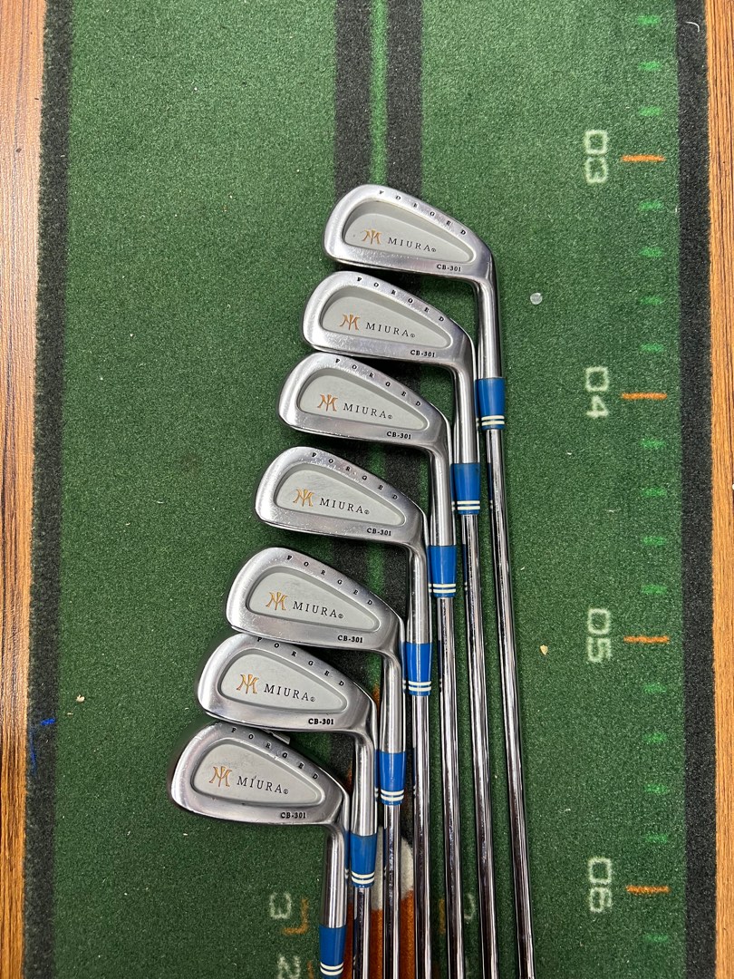 Miura CB-301 Cavity Backed Triple Forged Irons (4-P) [PREMIUM ...