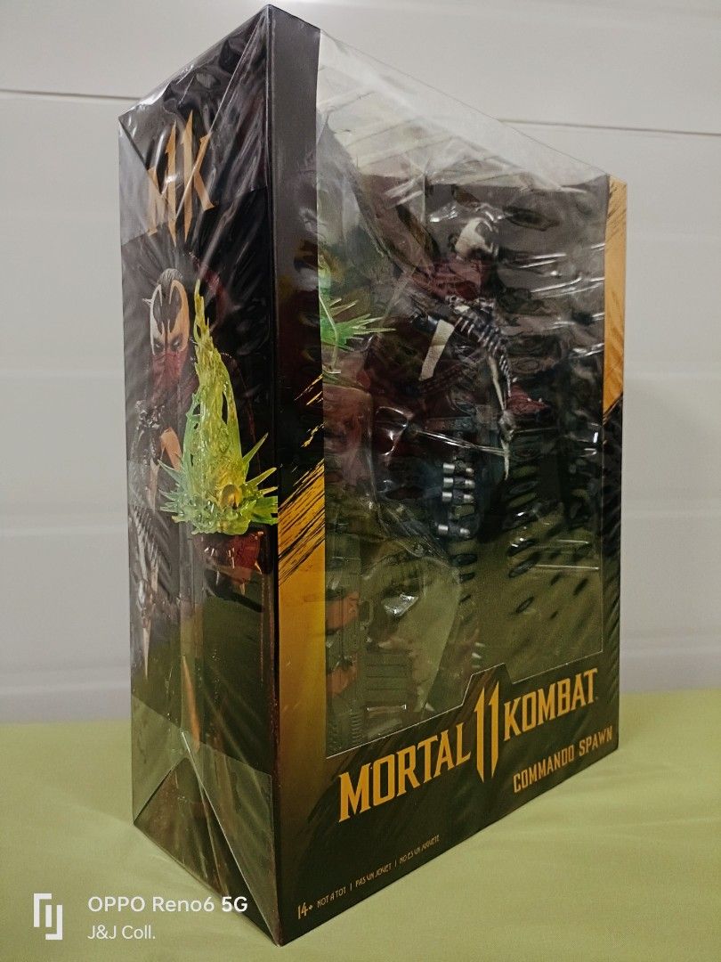 Mortal Kombat 11 Commando Spawn 12 Inch Statue By Mcfarlane Misb