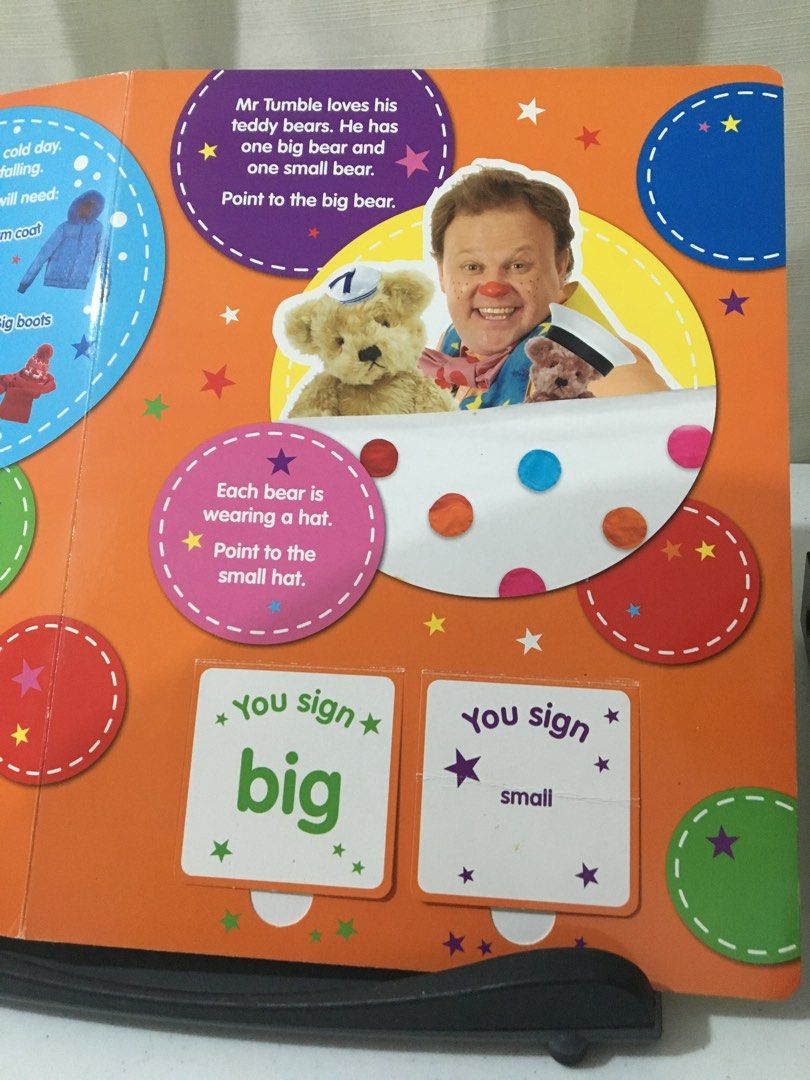 Mr Tumble’s BIG Flap Book, Hobbies & Toys, Books & Magazines, Children ...