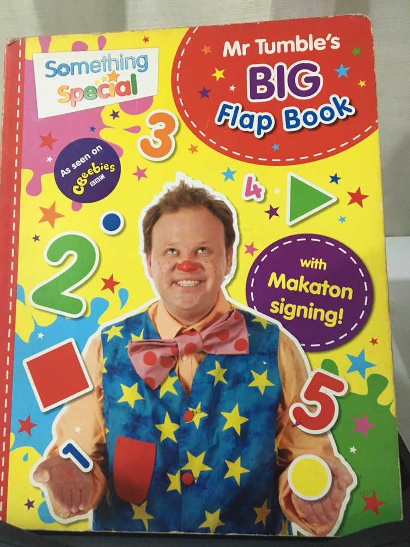 Mr Tumble’s BIG Flap Book, Hobbies & Toys, Books & Magazines, Children ...