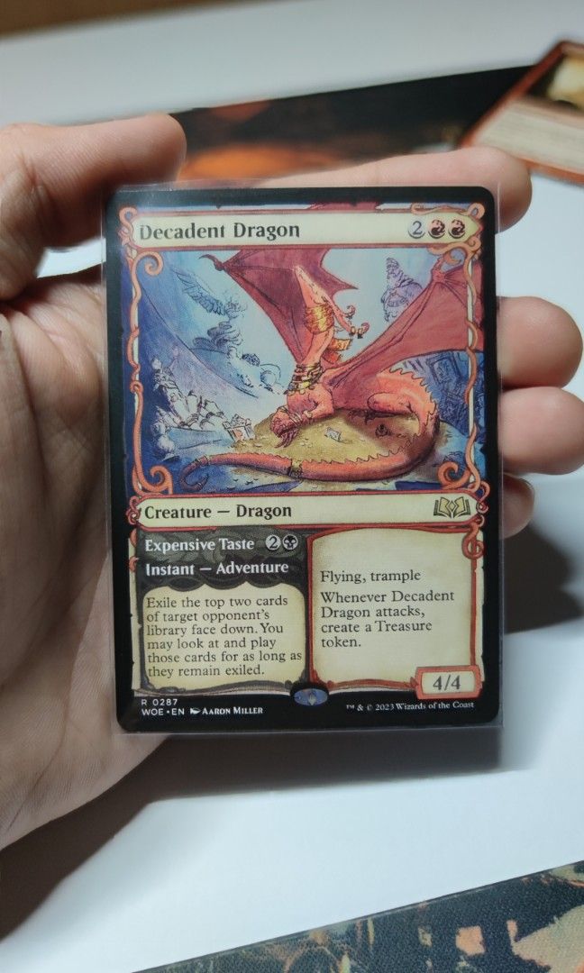 MTG - Decadent Dragon, Hobbies & Toys, Toys & Games on Carousell