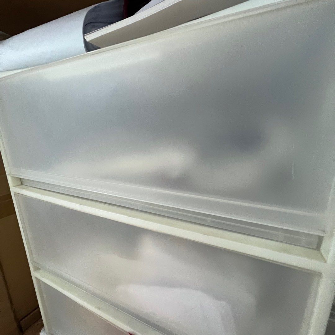 Muji Transparent Drawers, Furniture & Home Living, Furniture, Shelves ...