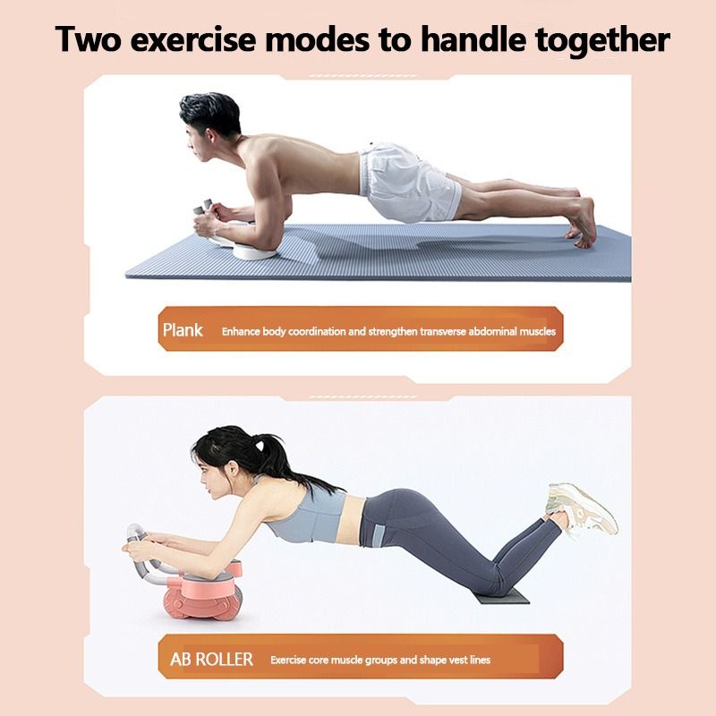 Multi-functional Abdominal Wheel Automatic Rebound Intelligent Timing ...