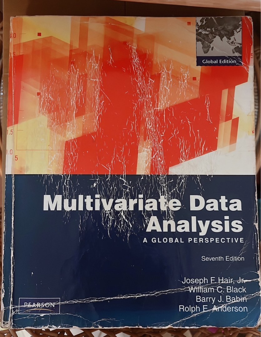 Multivariate Data Analysis A Global Perspective, 書籍、休閒與玩具, 書本及雜誌, 教科書、參考書在旋轉拍賣
