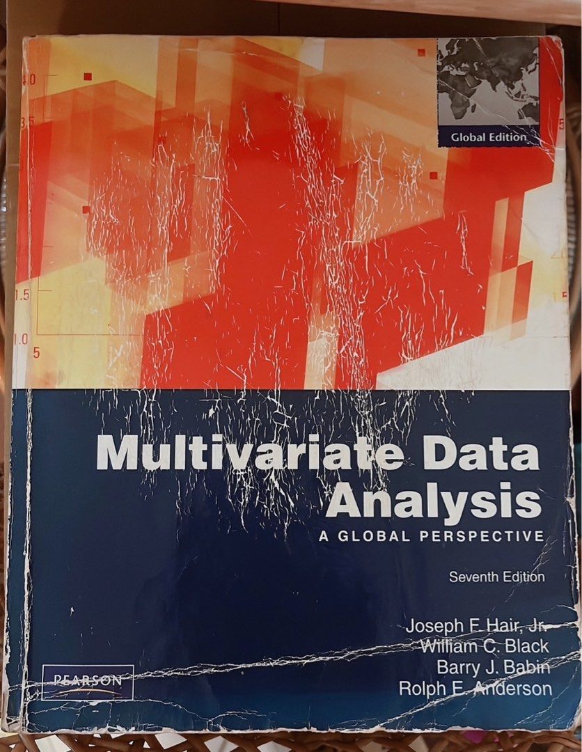 Multivariate Data Analysis A Global Perspective, 書籍、休閒與玩具, 書本及雜誌, 教科書 ...
