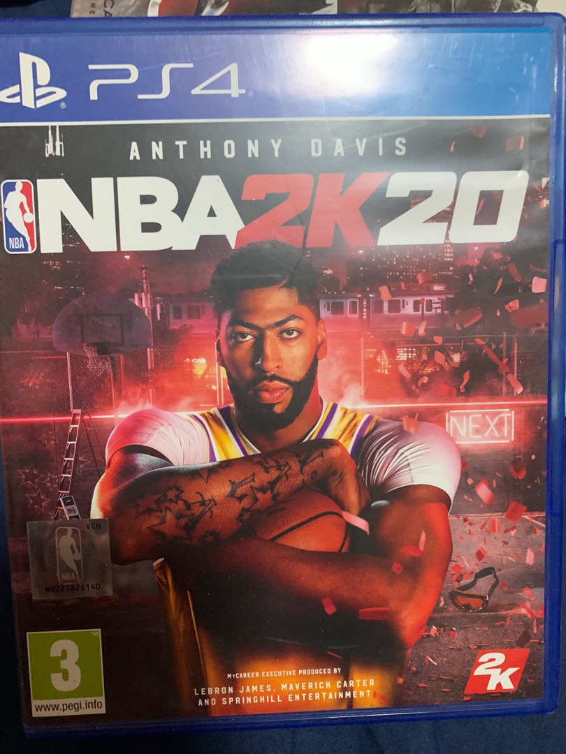 NBA 2K 20 Authentic/Original, Video Gaming, Video Games, PlayStation on ...