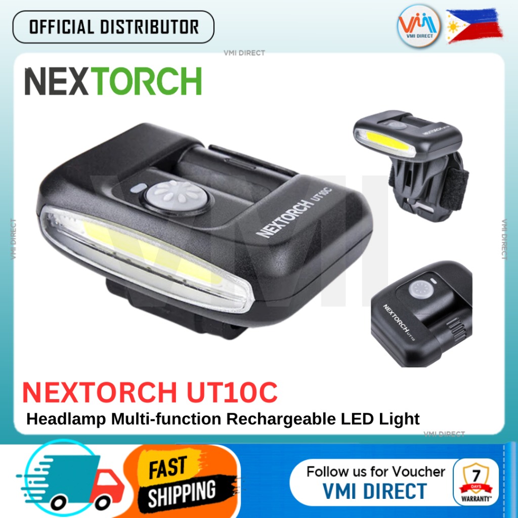 Nextorch UT10C Multi-function Type Rechargeable Compatible Innovative LED Head Light ...