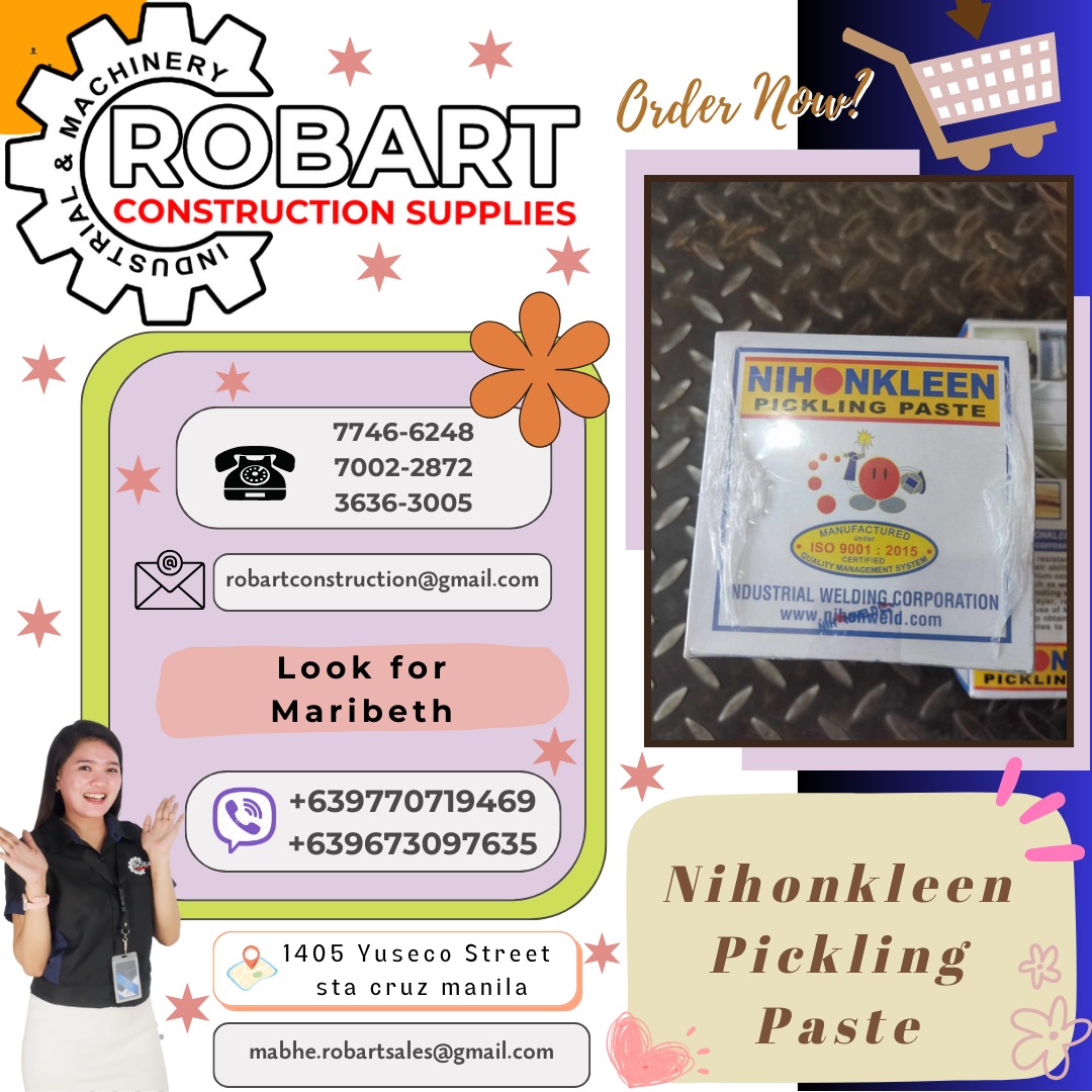 Nihonkleen Pickling Paste, Commercial & Industrial, Construction Tools ...