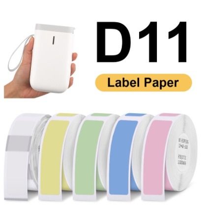 NIIMBOT D11 D110 name tag label sticker stickers waterproof price tag ...