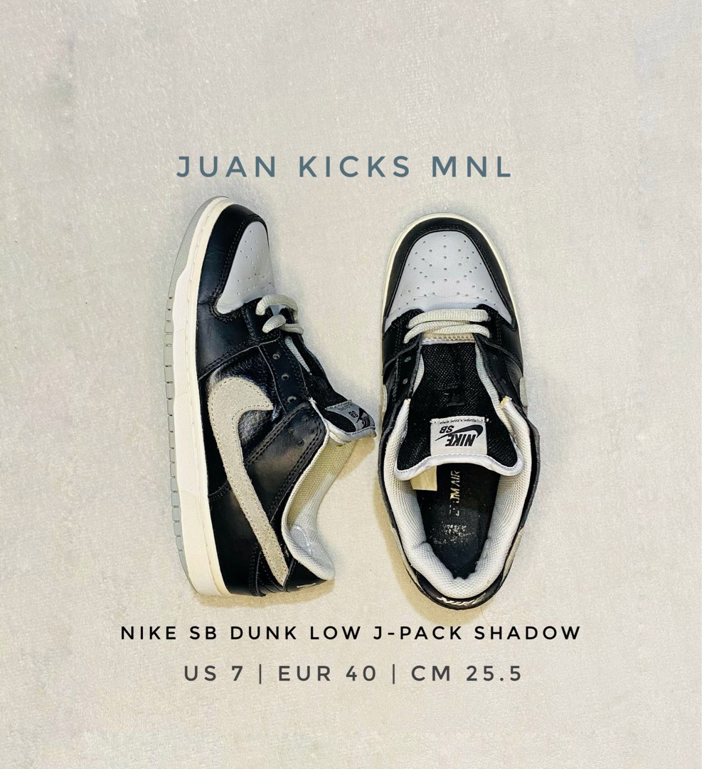 Nike SB low j-pack shadow, Men's Fashion, Footwear, Sneakers on Carousell